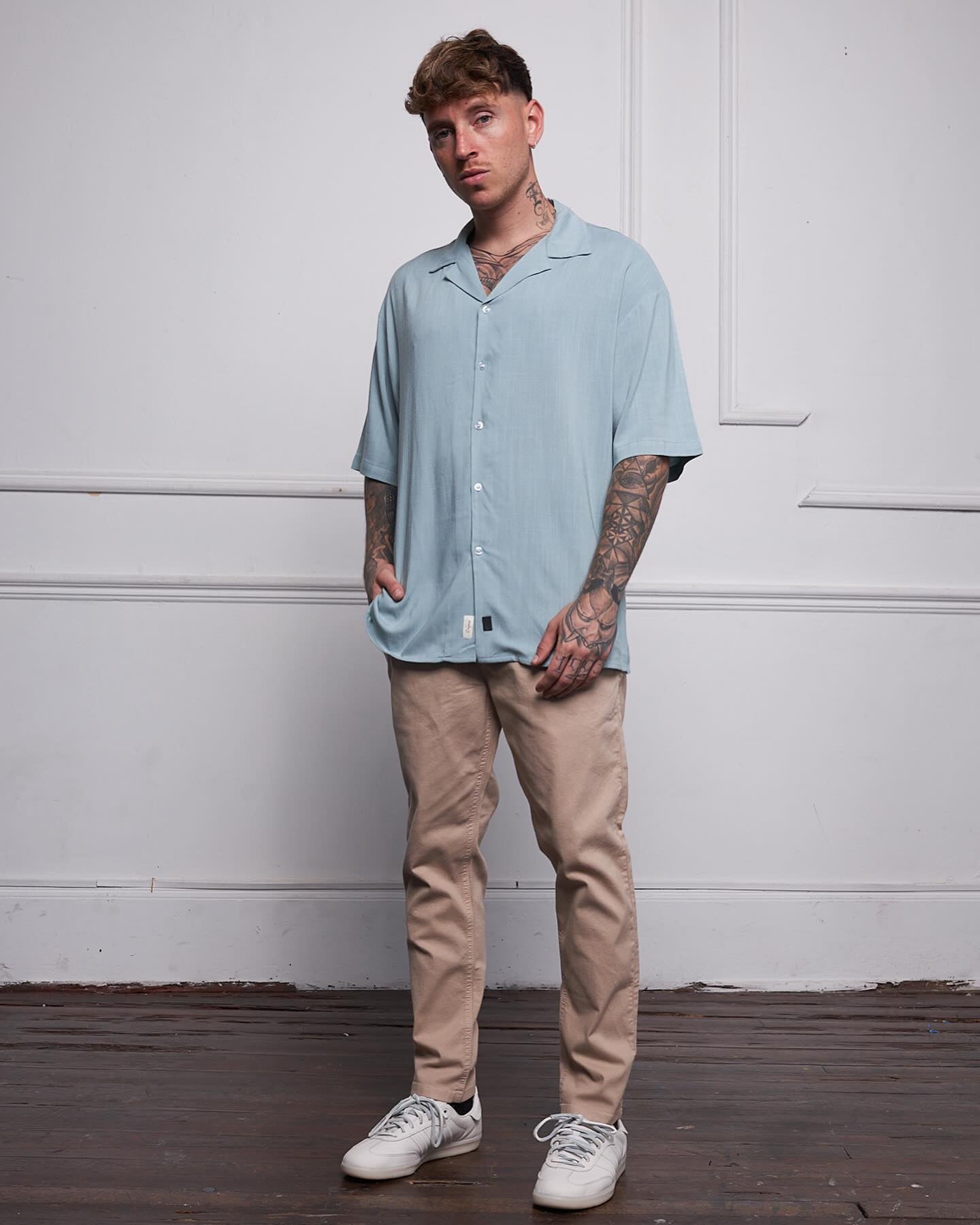 Oversized Ibiza Linen Shirt 24 - Menta – Nuqa